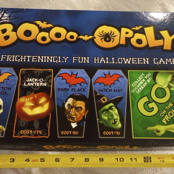 Late for the Sky | Toys | Booooopoly Halloween Board Game Boo Opoly ...